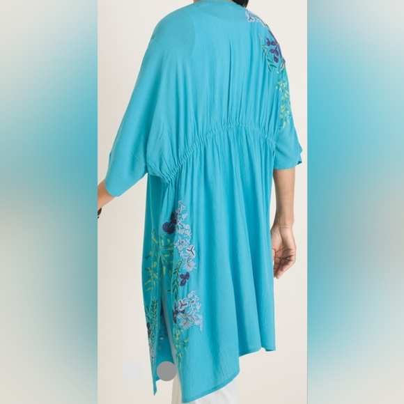 Chico's | Other | Special Edition Elegant Embroidered Duster | Poshmark